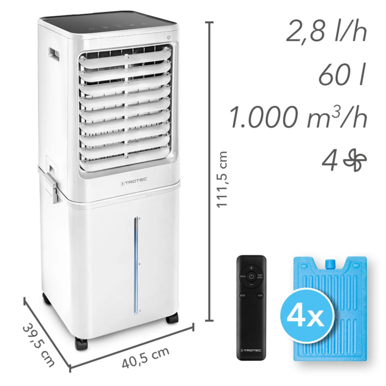 Aircooler (Δροσιστής) by TROTEC Germany – PAE 81 & Υγραντήρας ...